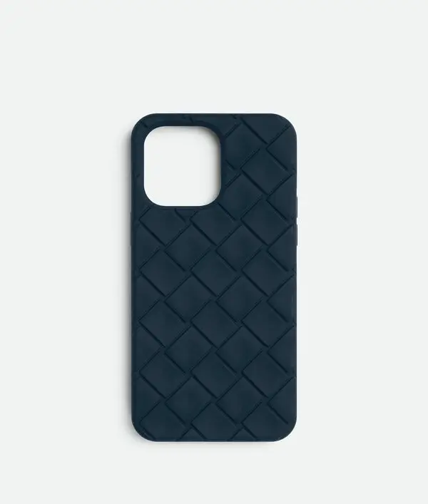 Bottega Veneta Iphone 15 Pro Max Case - Deep Blue | Editorialist